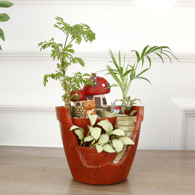 Mushroom Flower Pot - Hub Gardens